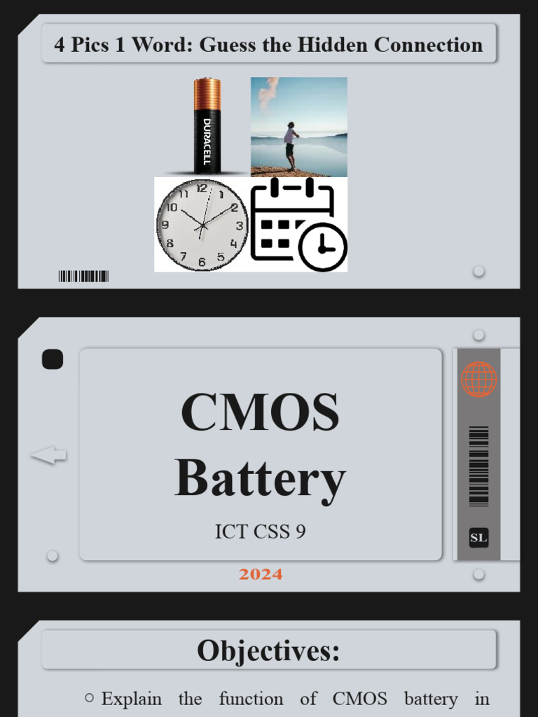 CMOS Battery CSS 9 | PDF | Bios | Booting