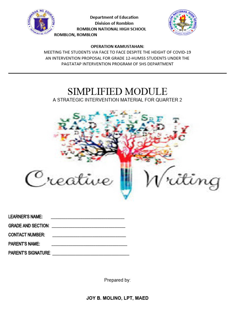 Intervention Material For q2 | PDF | Learning | Cognition