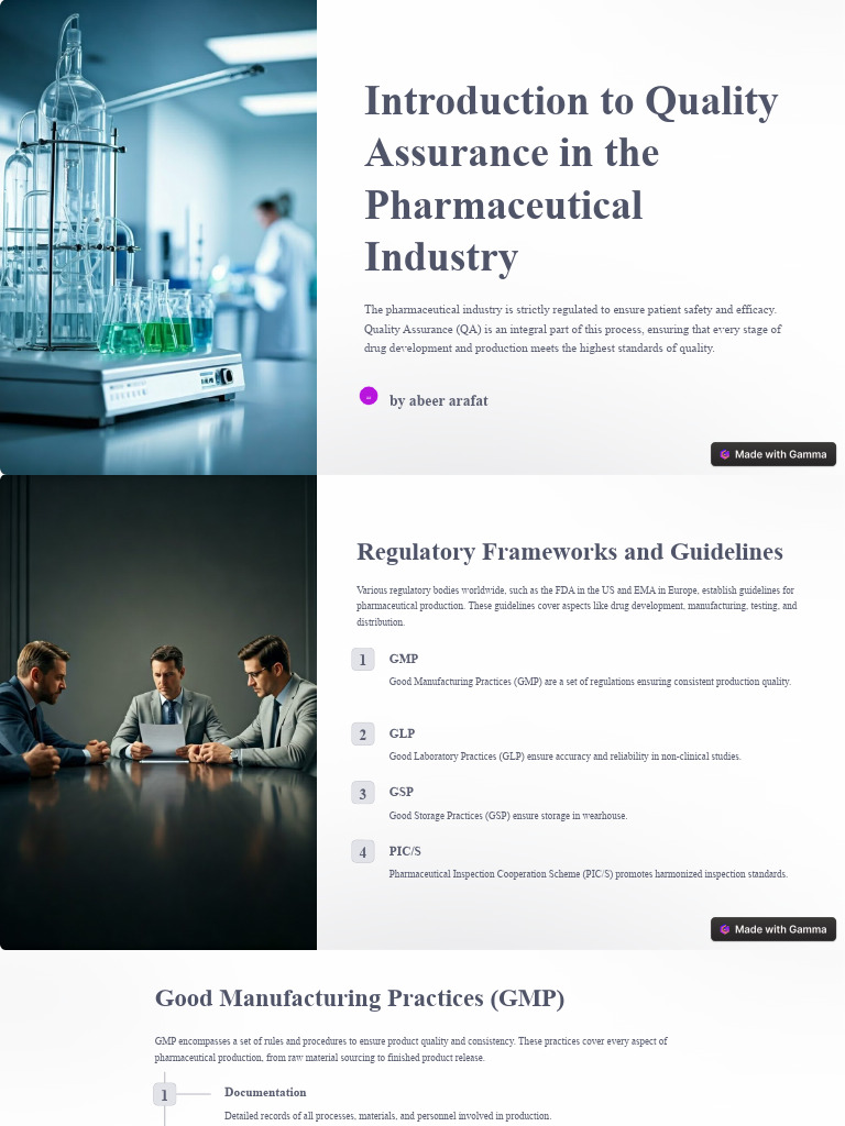 Introduction To Quality Assurance in The Pharmaceutical Industry | PDF | Quality Assurance ...