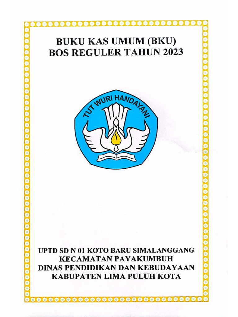 Bku Bos Reguler Tahun 2023 | PDF