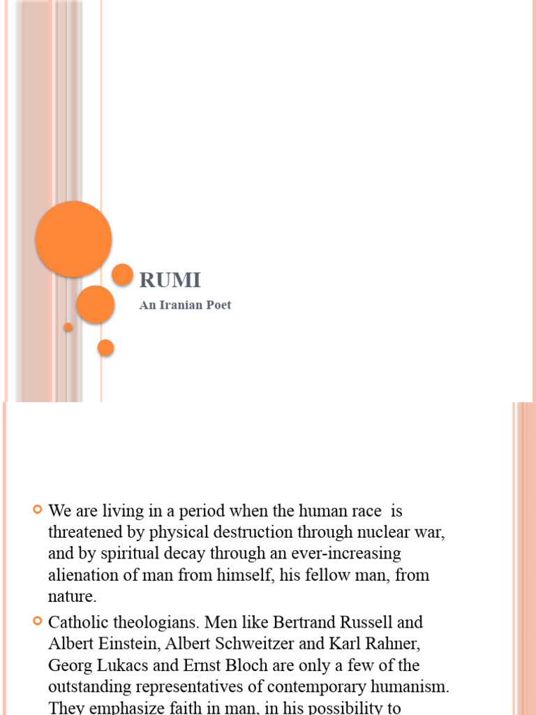Rumi | PDF | Sufism | Rumi