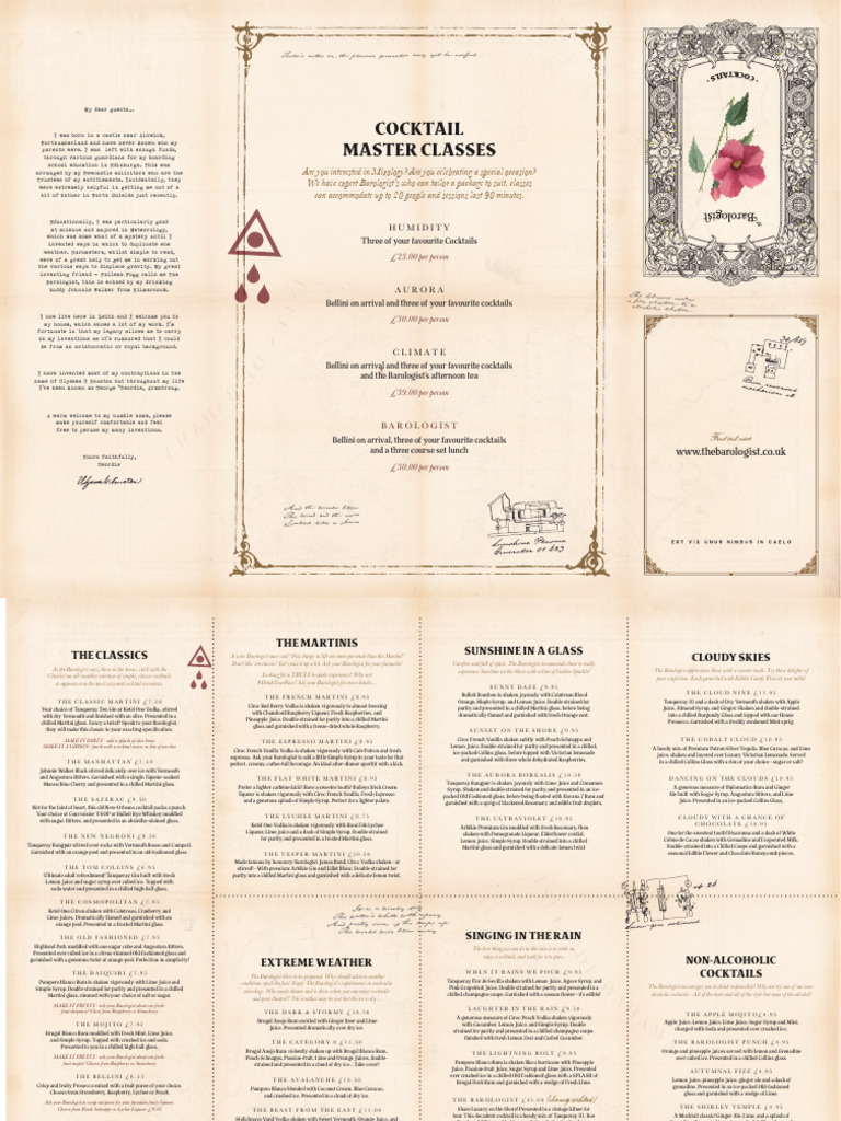 BAR-004-Cocktail-Map-05 | PDF | Martini (Cocktail) | Drink