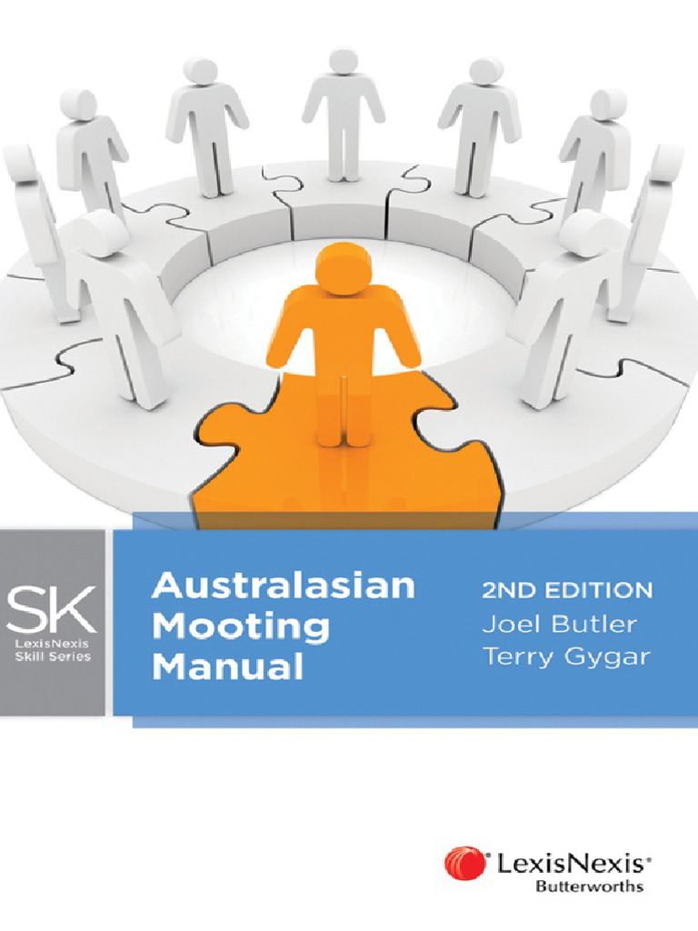 Australasian Mooting Manual 2e | PDF | Barrister | Rhetoric