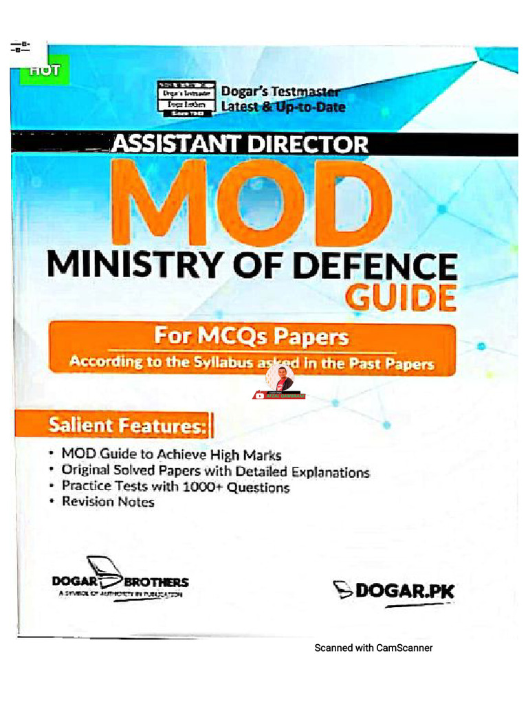 Dogar MOD Assistant Director Guide | PDF