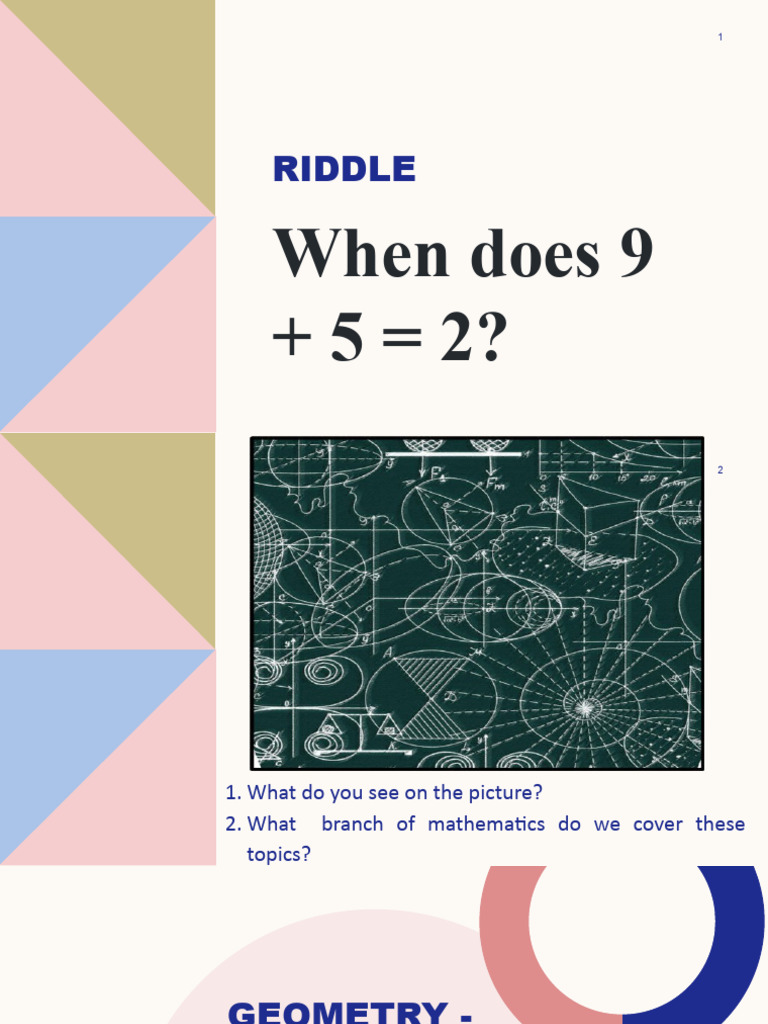 The Mathematical System Grade 8 | PDF | Axiom | Line (Geometry)