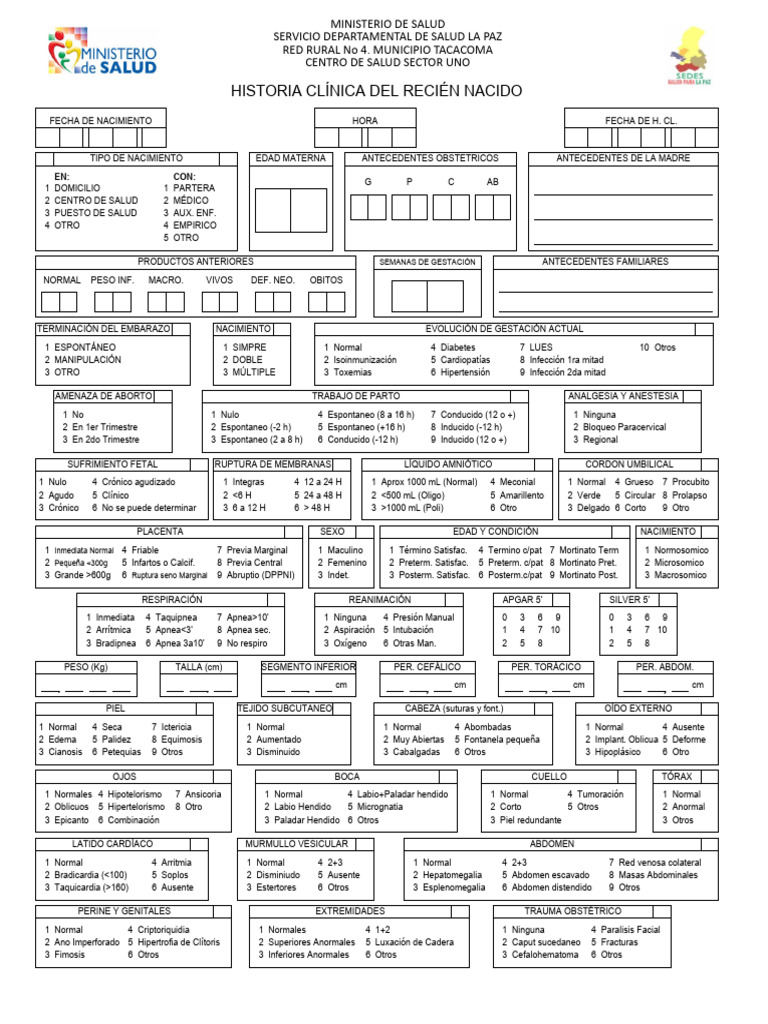 Historia Neonatal V | PDF | Parto | El embarazo