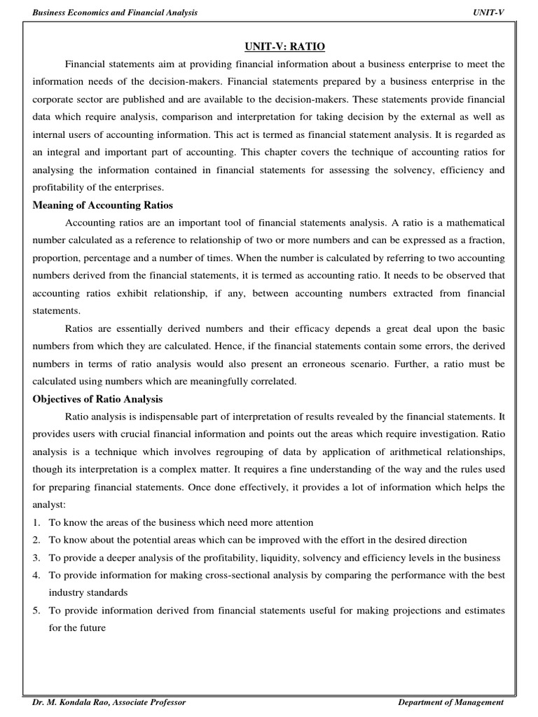 Befa Unit - V | PDF | Financial Capital | Cash Flow Statement Befa Unit - V | PDF | Financial Capital | Cash Flow Statement