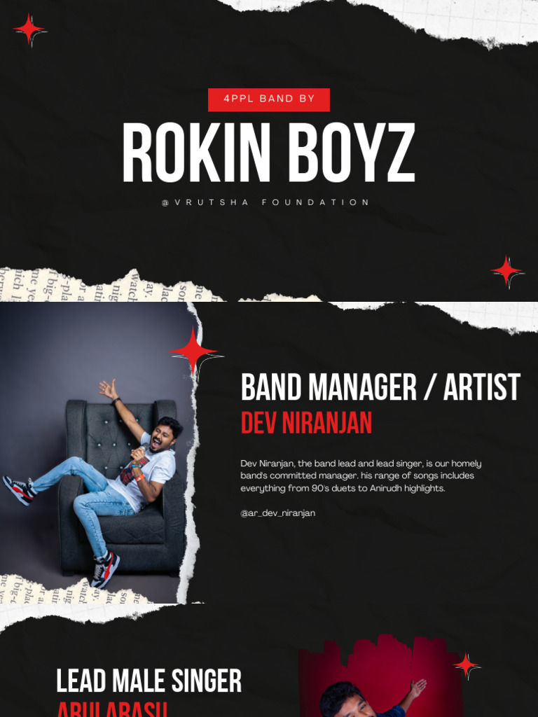 Band Portfolio Sample | PDF