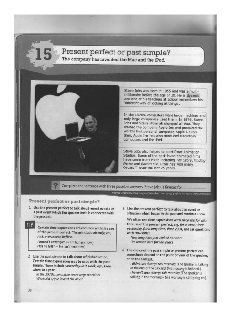Present Perfect 15 | PDF