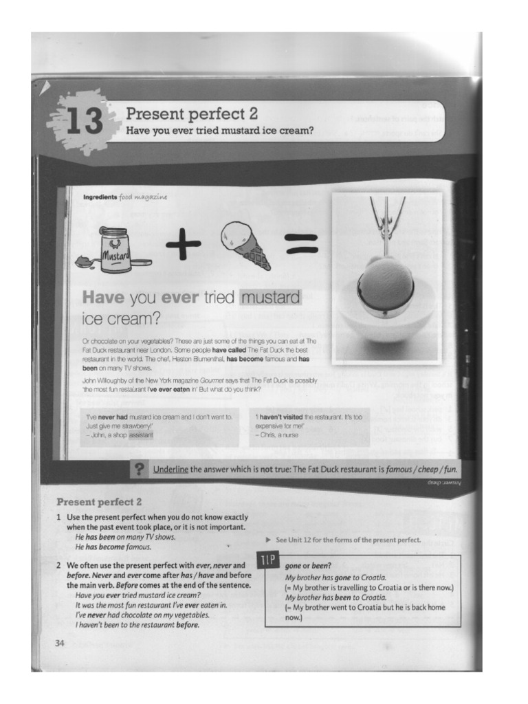 Present Perfect 2 13 | PDF