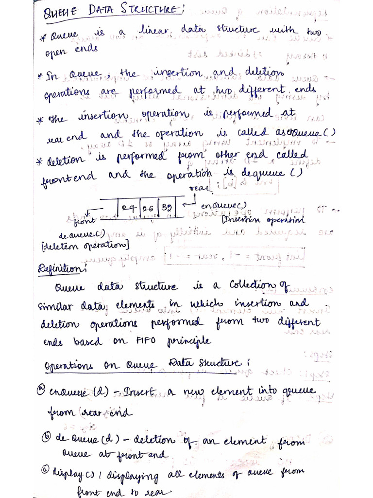 Queue Pdf