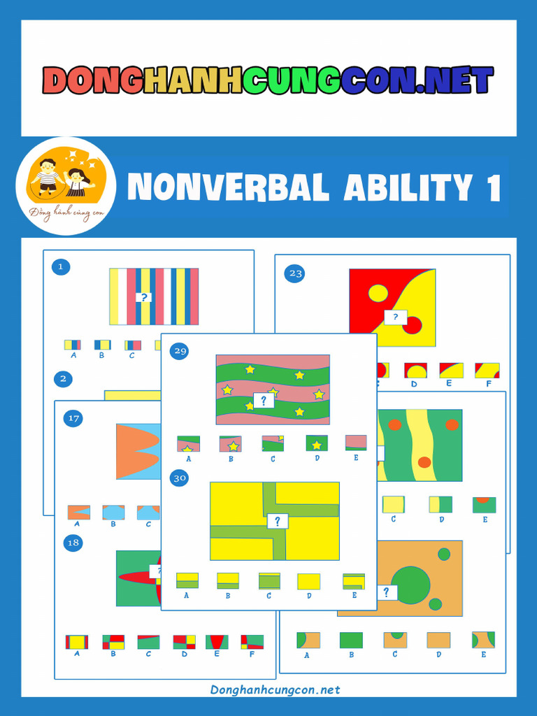 Nonverbal Ability 1 With Answer | PDF