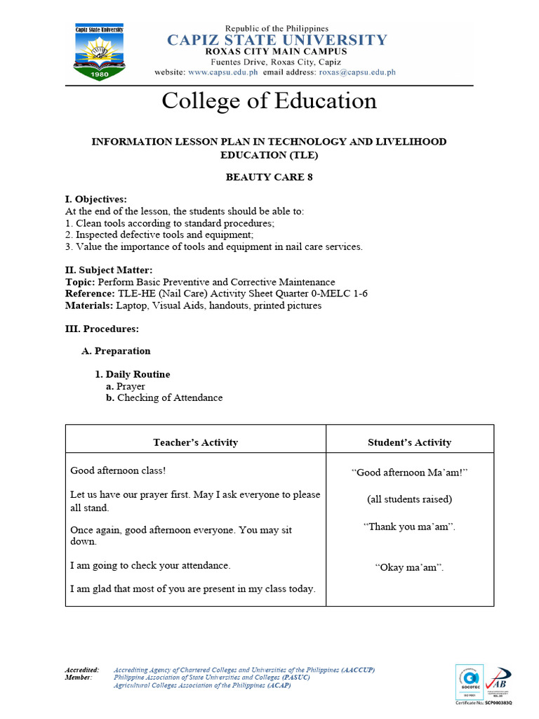 Lp Nail Care Preventive Maintenance Pdf Disinfectant