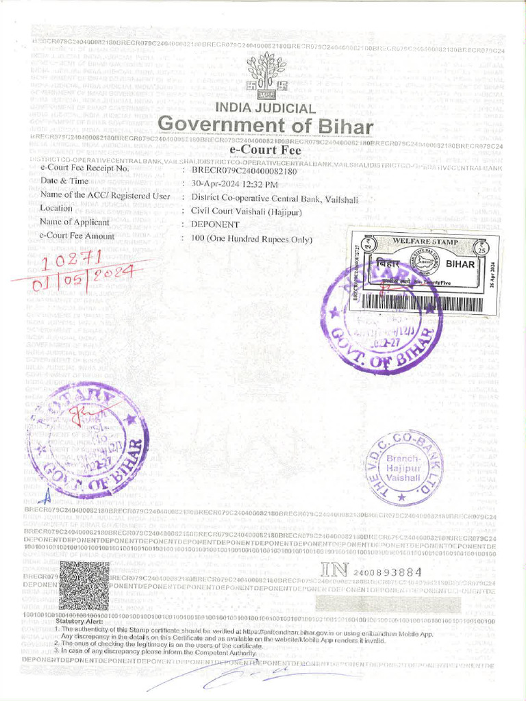 Affidavit 1717581394 | PDF