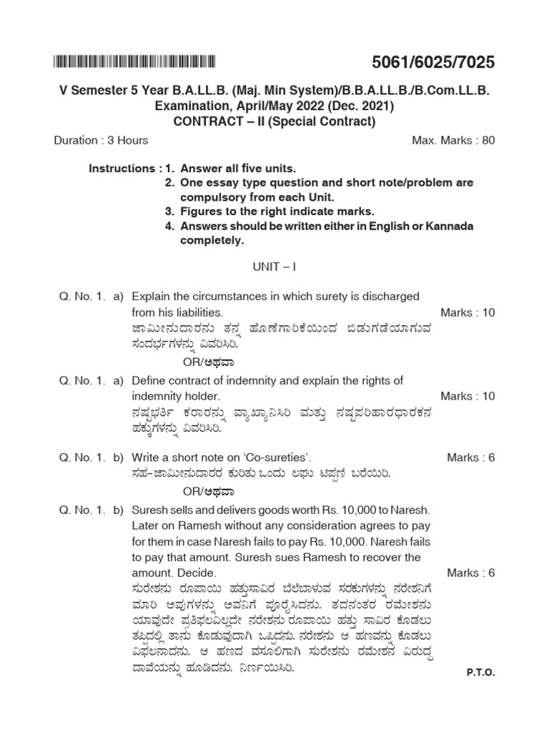Special Contract 2022 | PDF | Law Of Obligations | Business