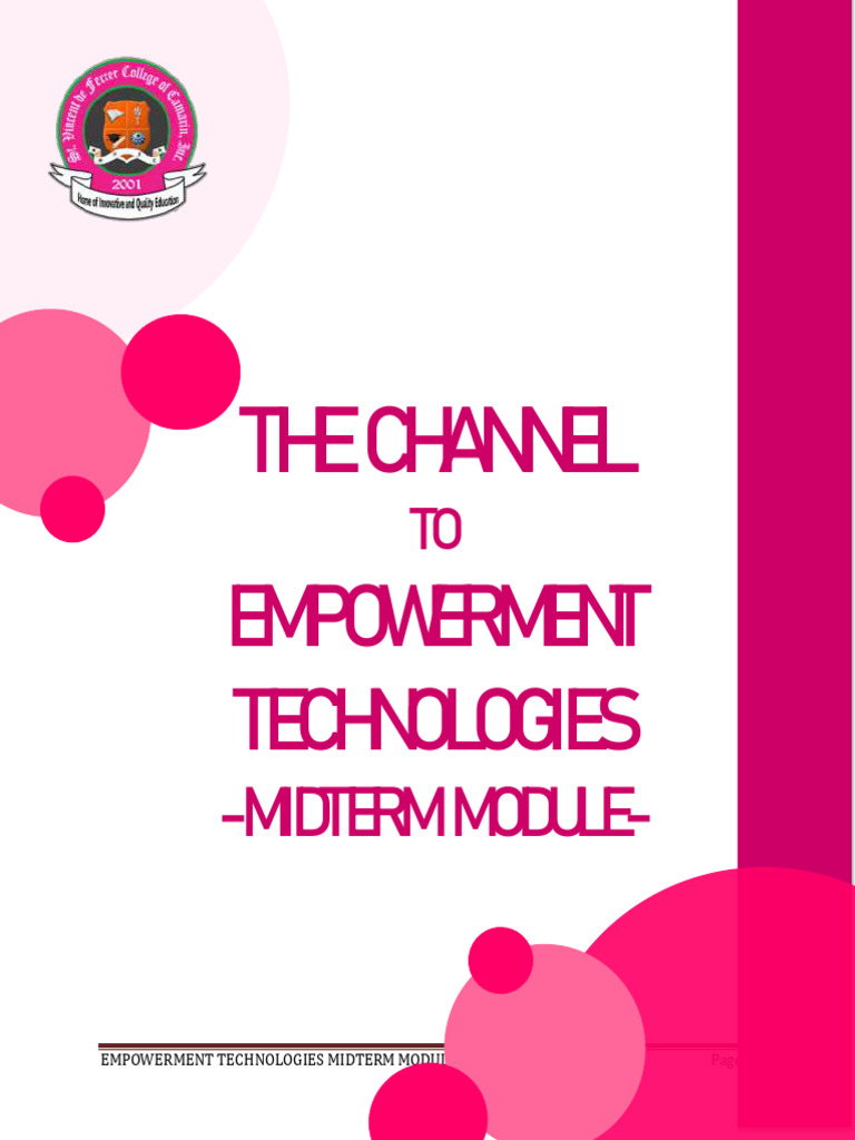 Empowermnent Technologies Midterm Module | PDF | Technology & Engineering