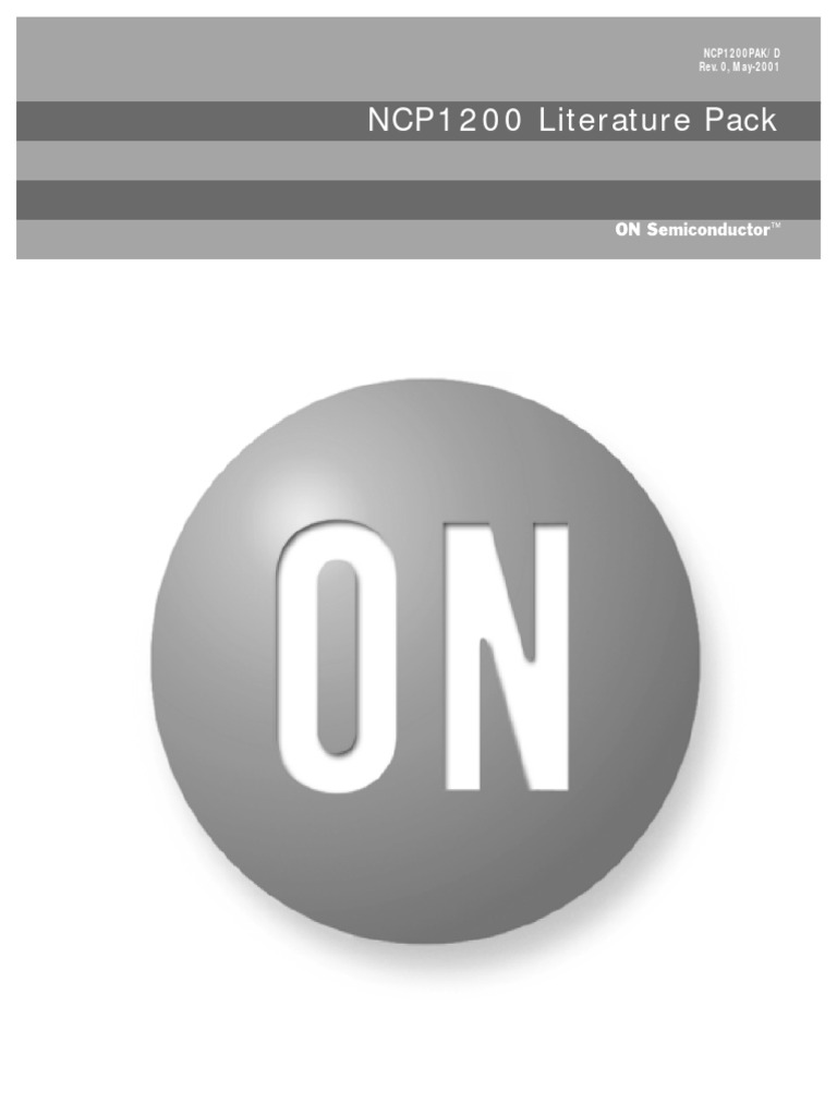 NCP1200 PWM Controller Datasheet | PDF | Electrical Components ...