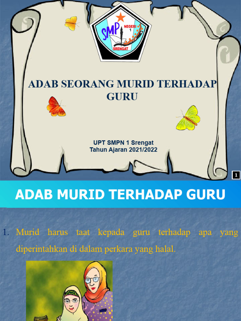 Materi Adab Siswa Kepada Guru | PDF