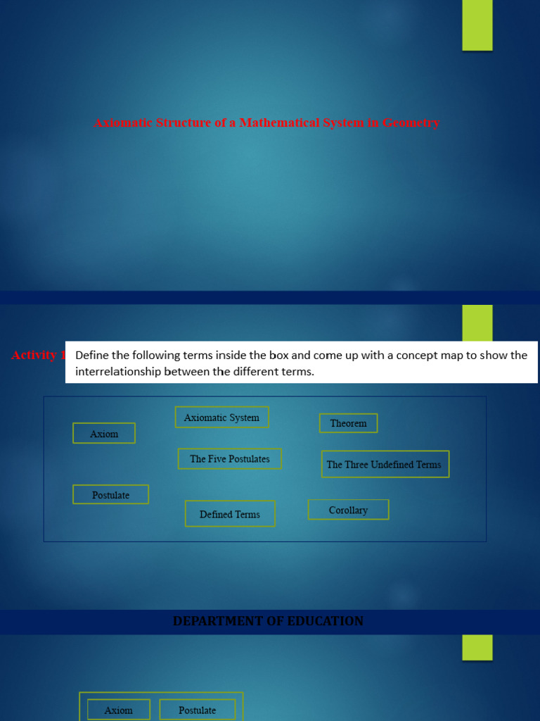 G8 Math Q3 - Week 3-4 - Illustrates Triangle Congruence | PDF | Axiom ...