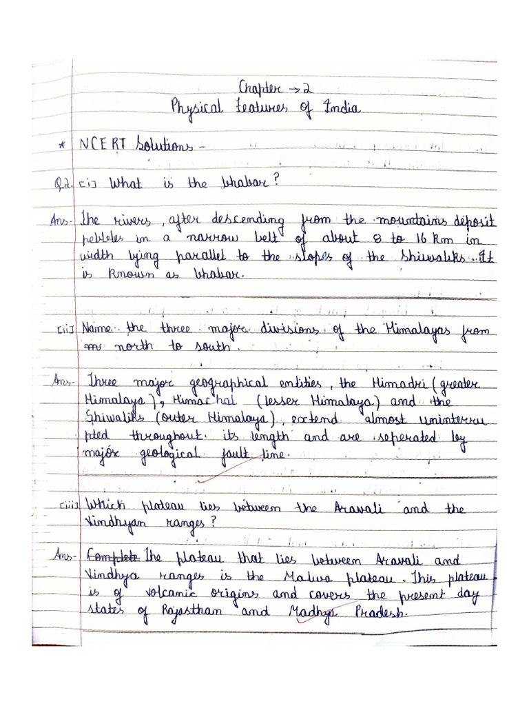 class 9 geography ch 2 copy work (1) | PDF
