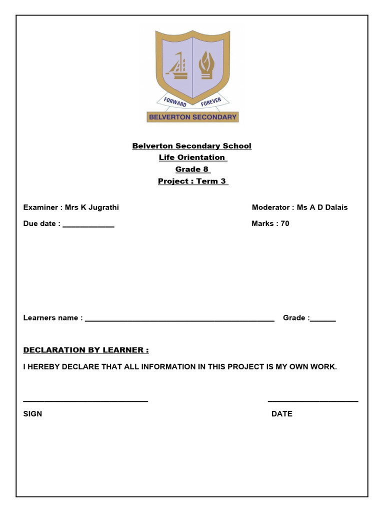 GRADE 8 LO T3 2024 | PDF