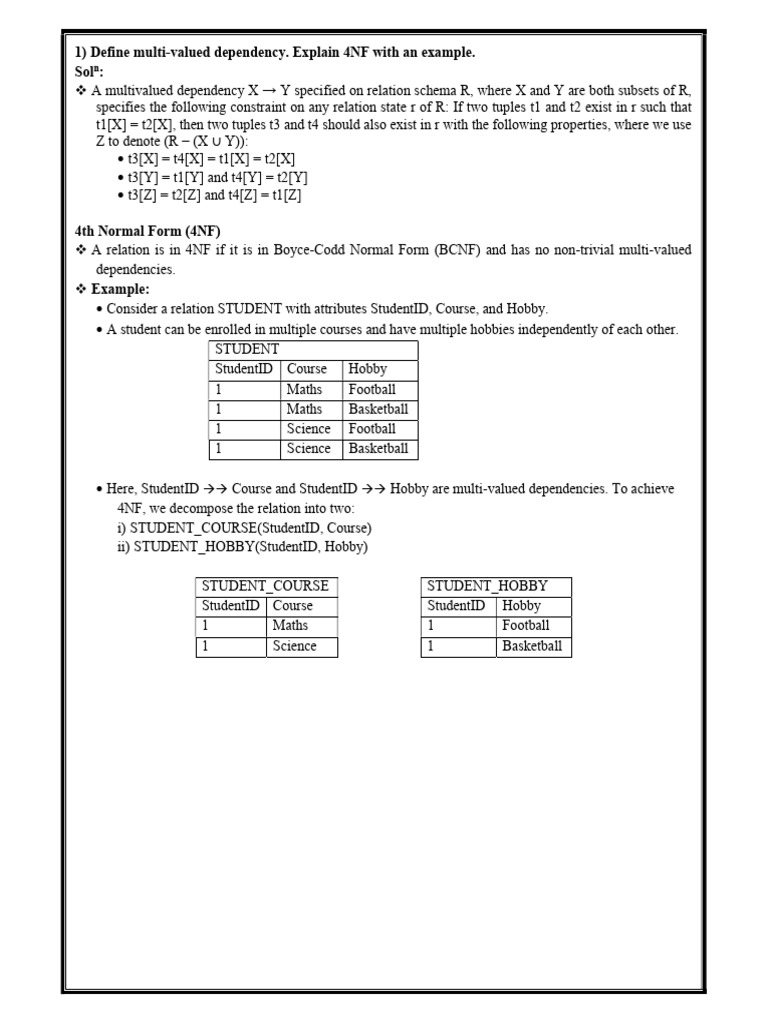 DBMS Tutorial - 3 Solutions Final | PDF | Database Transaction | Acid