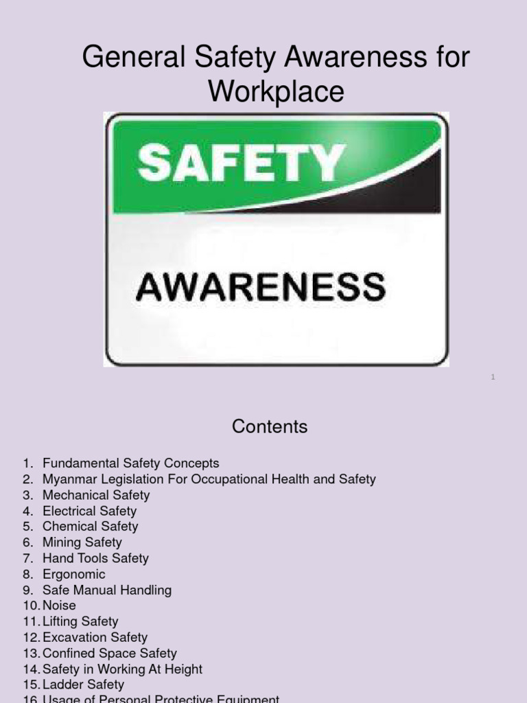Safety (HSS) | PDF