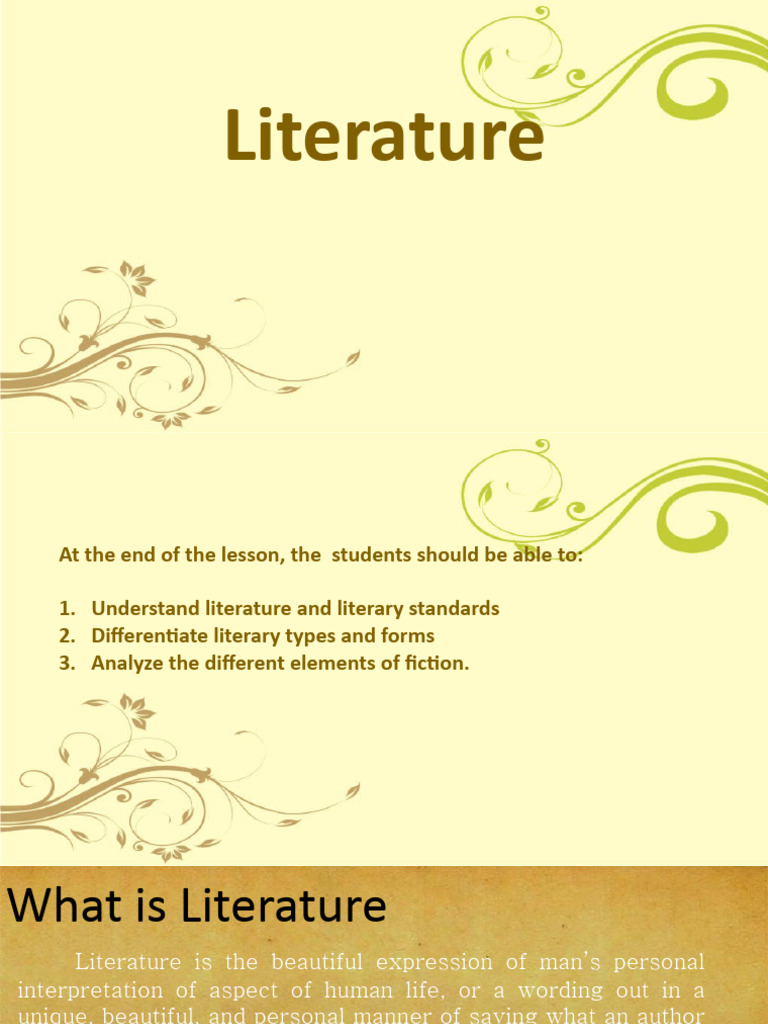 Literary Arts | PDF | Poetry | Narration