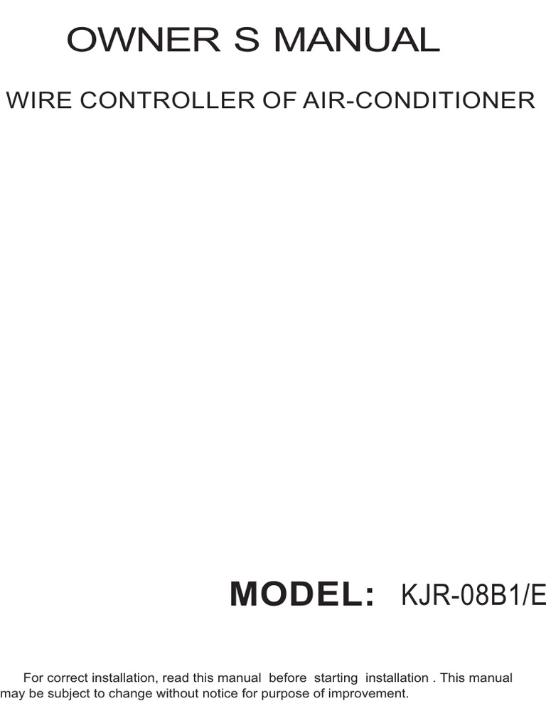 Midea Manual-Kjr-08-Pdu-Dlya-Chillera-Mga | PDF | Icon (Computing ...