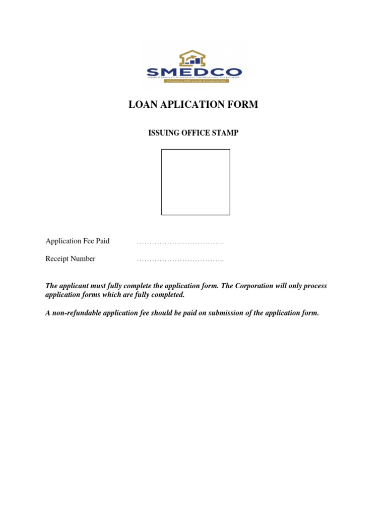 Loan Application Form for Businesses | PDF | Debt | Banks