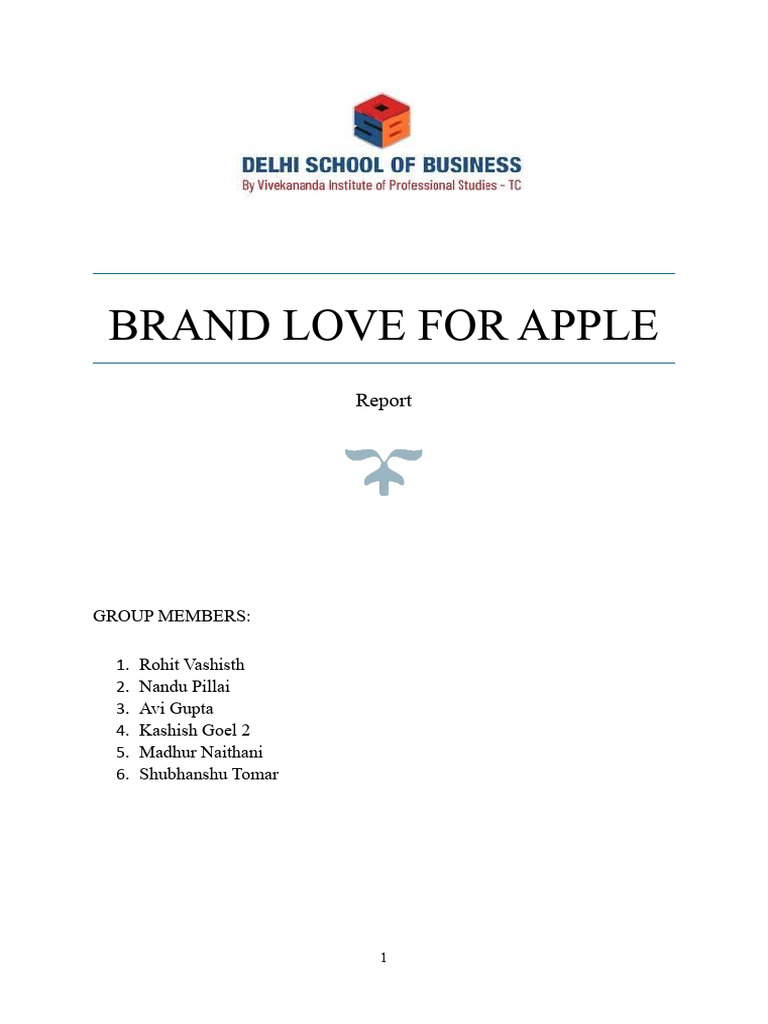 BRM Report Final | PDF | Tablet Computer | Apple Inc.