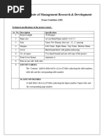 SPPU Project Report Guidelines | PDF | Research Methods | Scientific Method