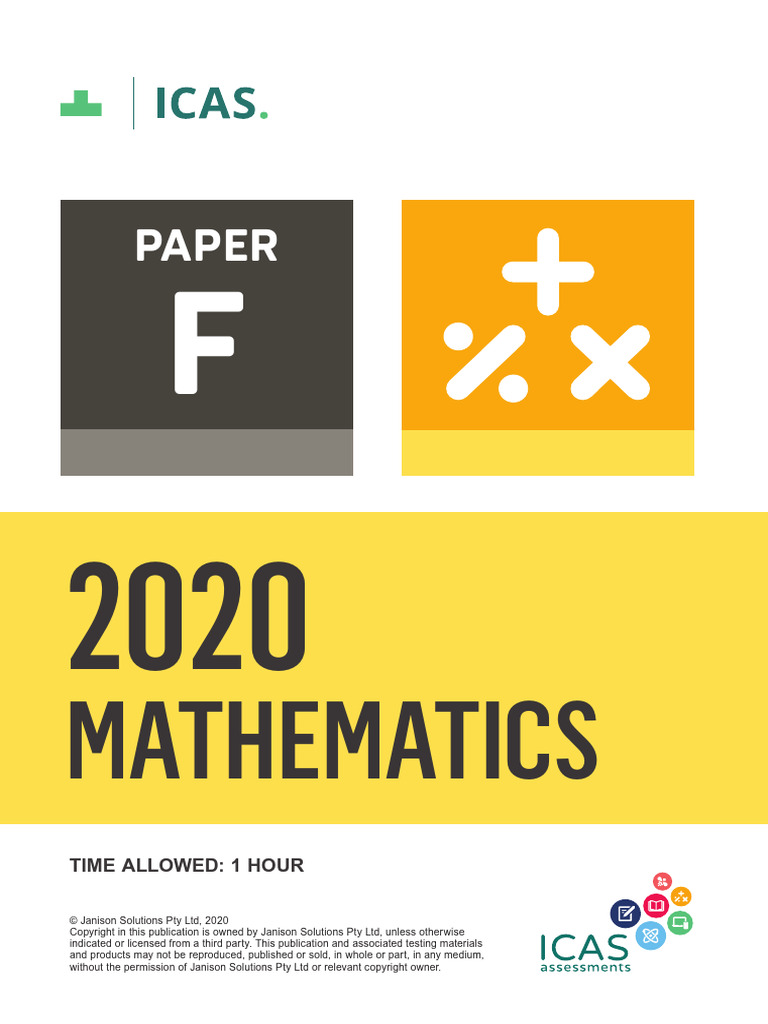 ICAS Apper | PDF | Algebra | Numbers