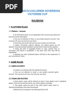 Esports - CODM Rules and Guidelines | PDF