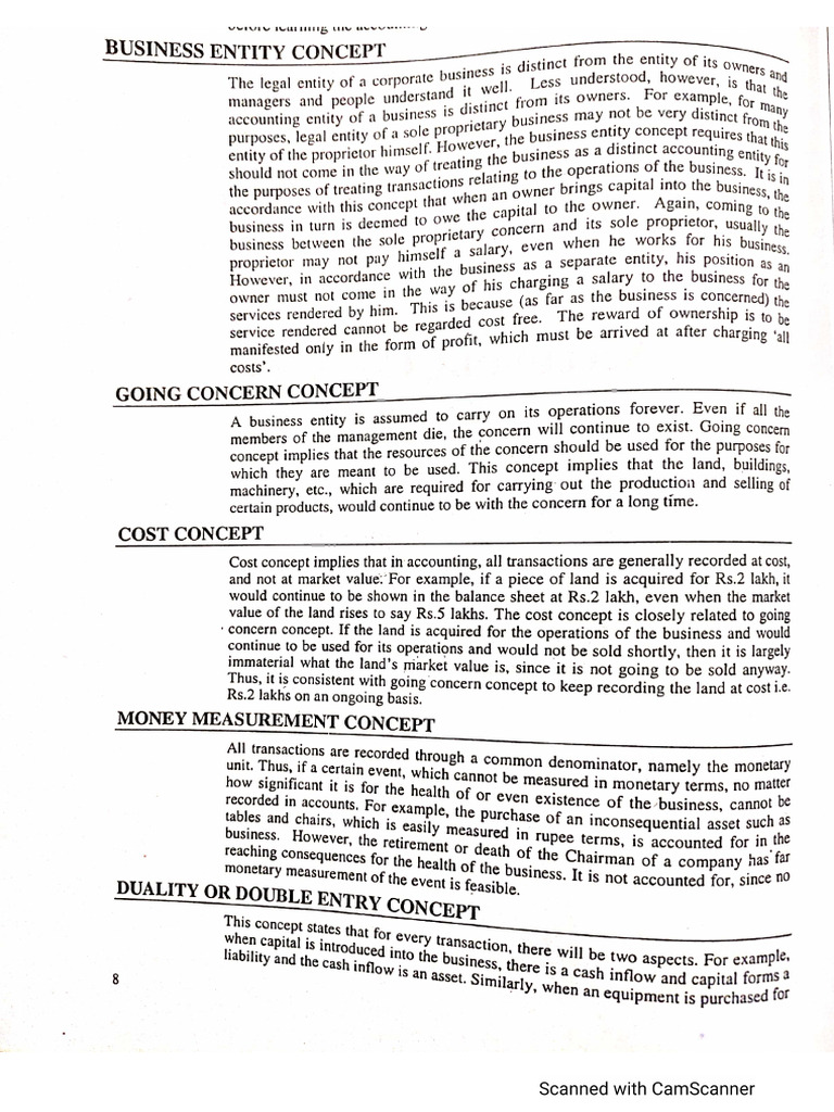 4. Accounting Principles | PDF 4. Accounting Principles | PDF