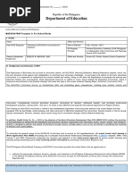 Sample Wap For School Head 2 | PDF | Curriculum | Teachers