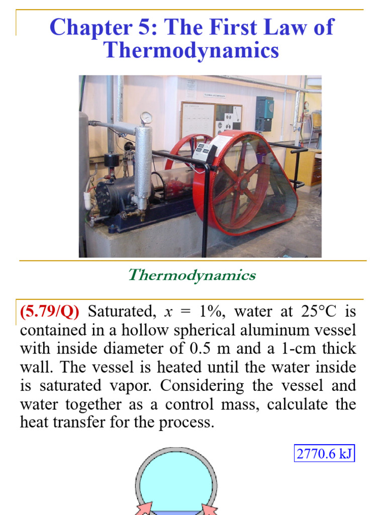 First Law of Thermodynamics Explained | PDF