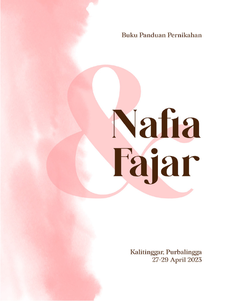 Panduan Nafia & Fajar - Booklet Mirror Margin | PDF