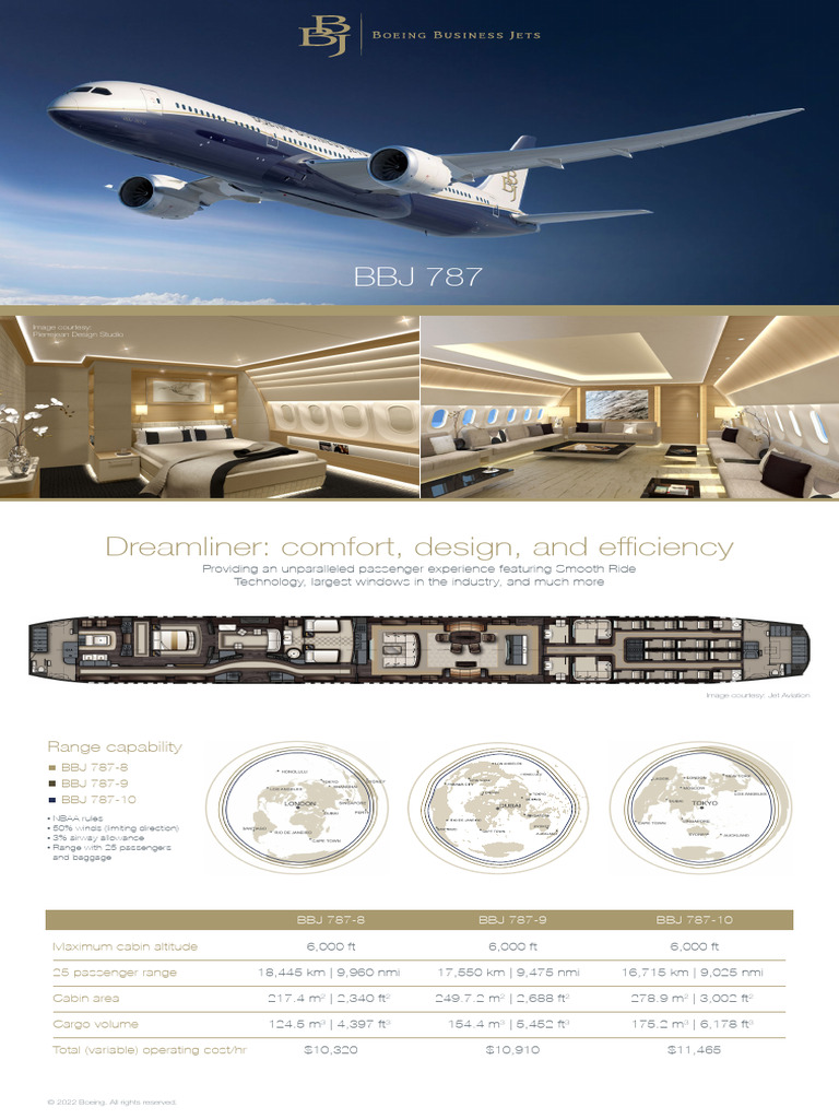 BBJ 787 OnePager | PDF