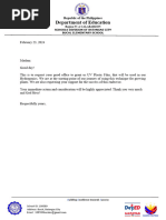Request Letter For Tree Removal | PDF