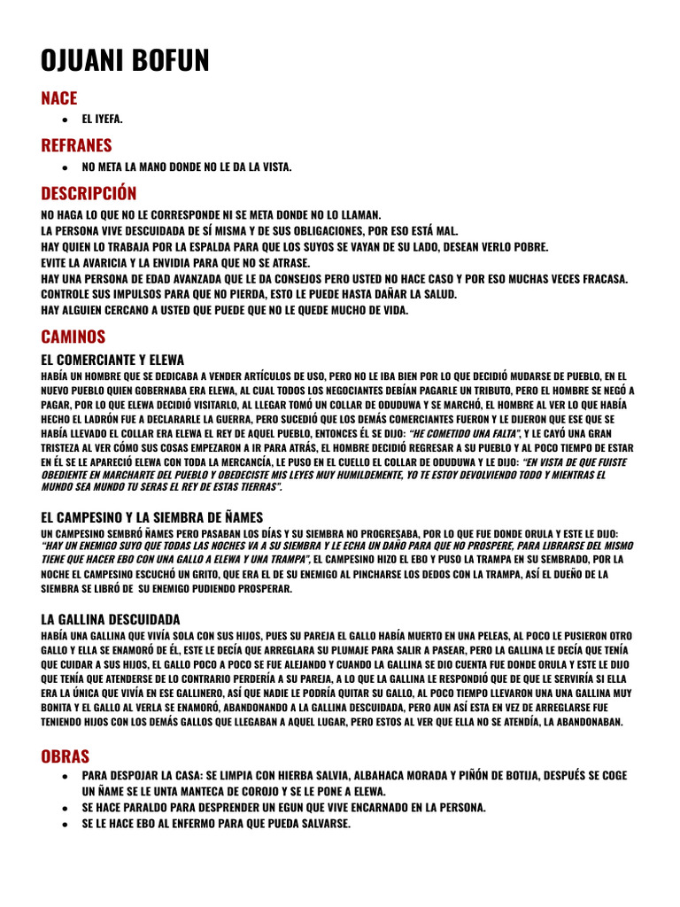 16-Ojuani Bofun | PDF | Pollo