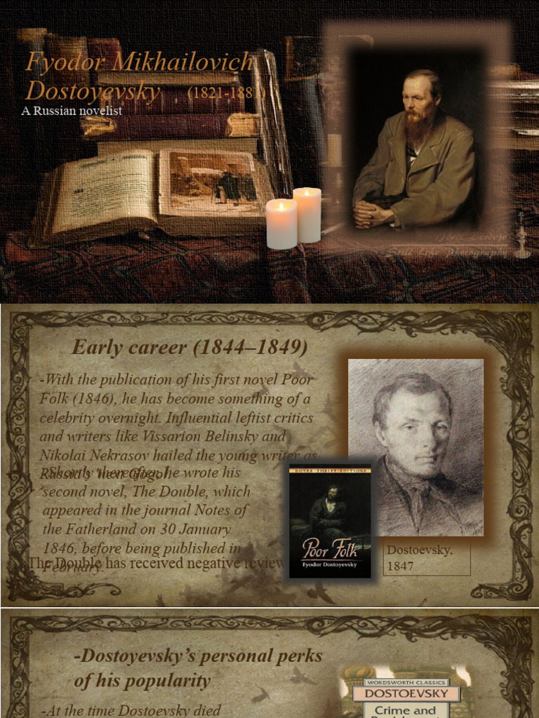 Dostoyevsky: Life and Literary Journey | PDF