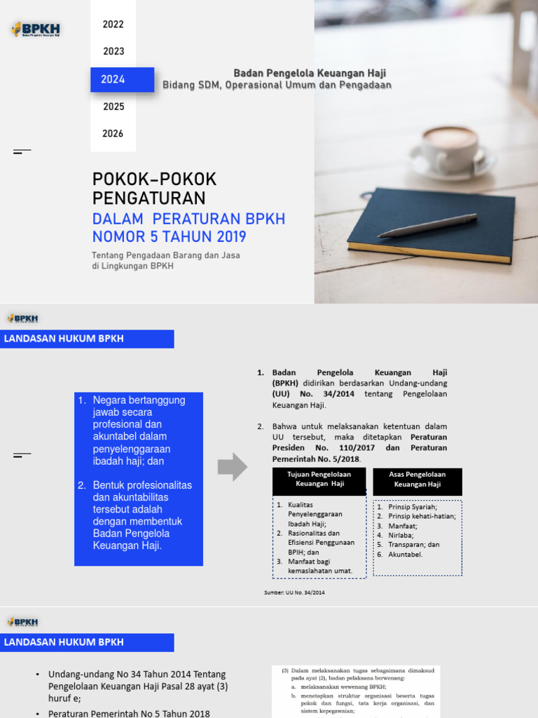 Paparan COP Pengadaan Di BPKH 2024 | PDF