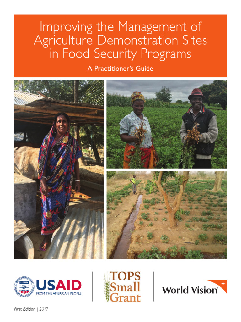 Ag Demo Sites in Food Security Programs - Practitioner Guide | PDF ...