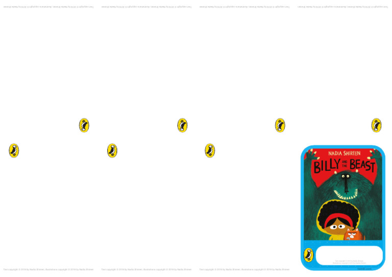 Billy and The Beast Zigzag Book A4 | PDF