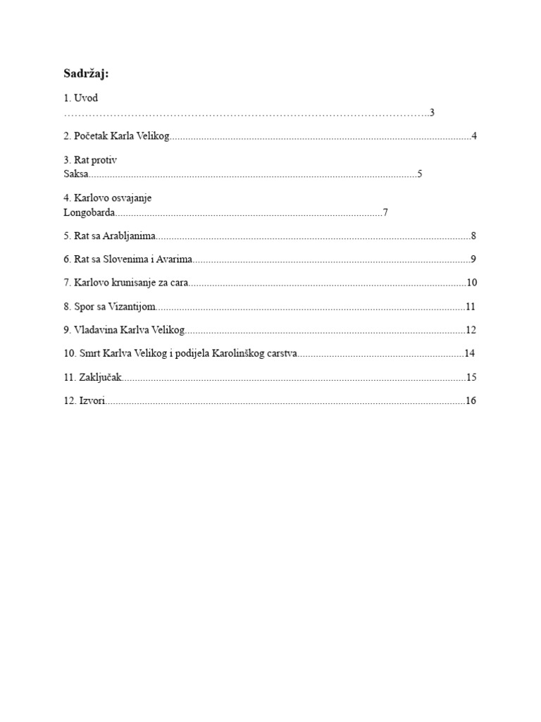 Karlo Veliki | PDF