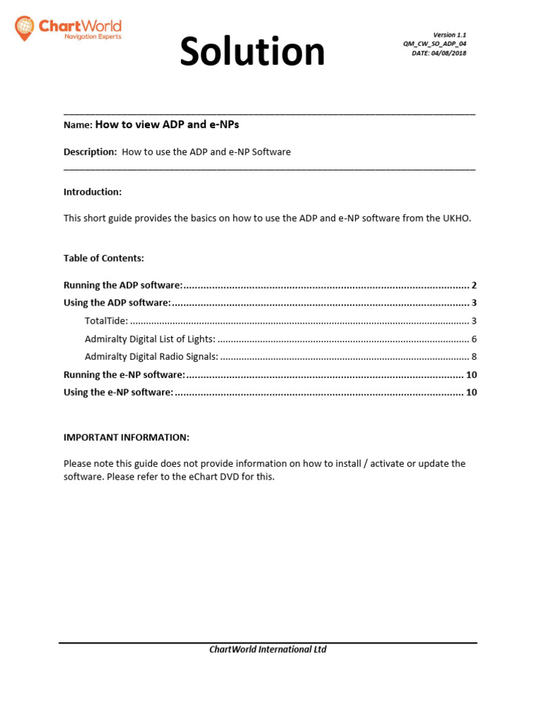 How To Use ADP and ENP v1.1 | PDF | Icon (Computing) | Double Click