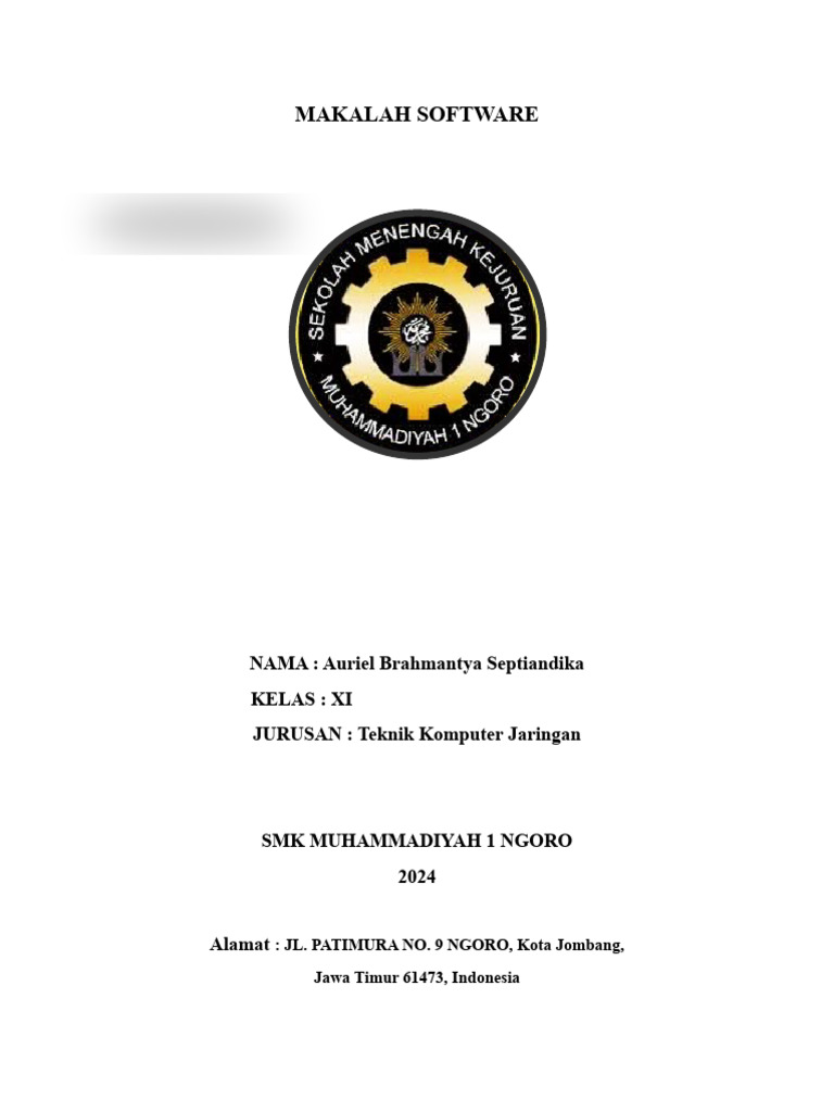 Makalah Software | PDF