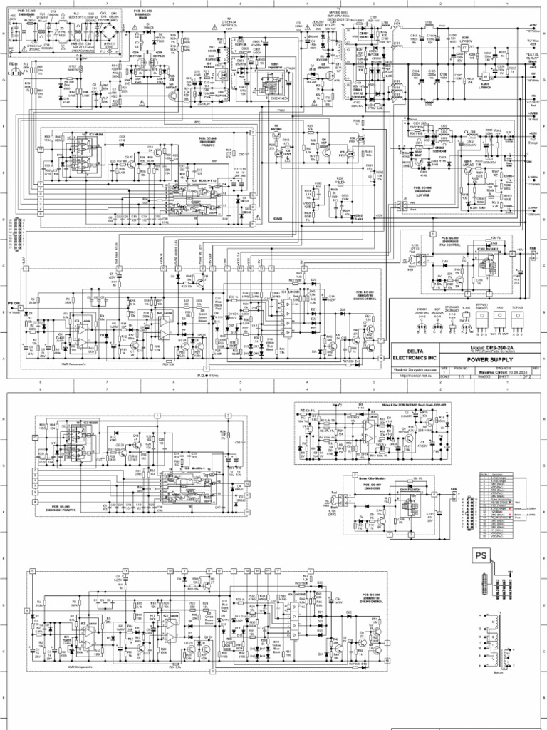 DPS-260-2A+Delta+PSU | PDF