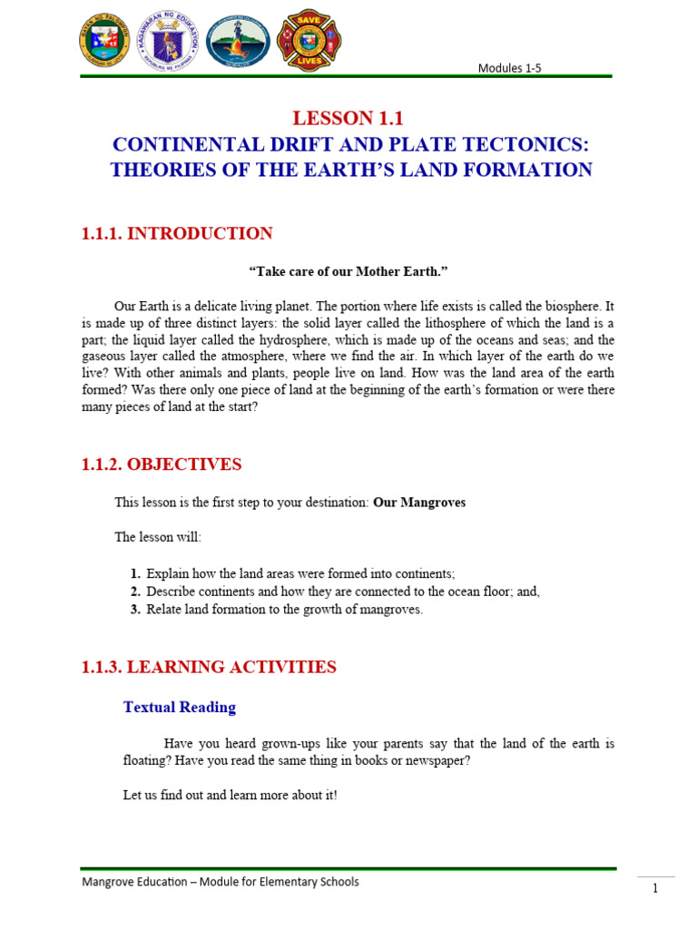 Mangroves | PDF | Plate Tectonics | Coral